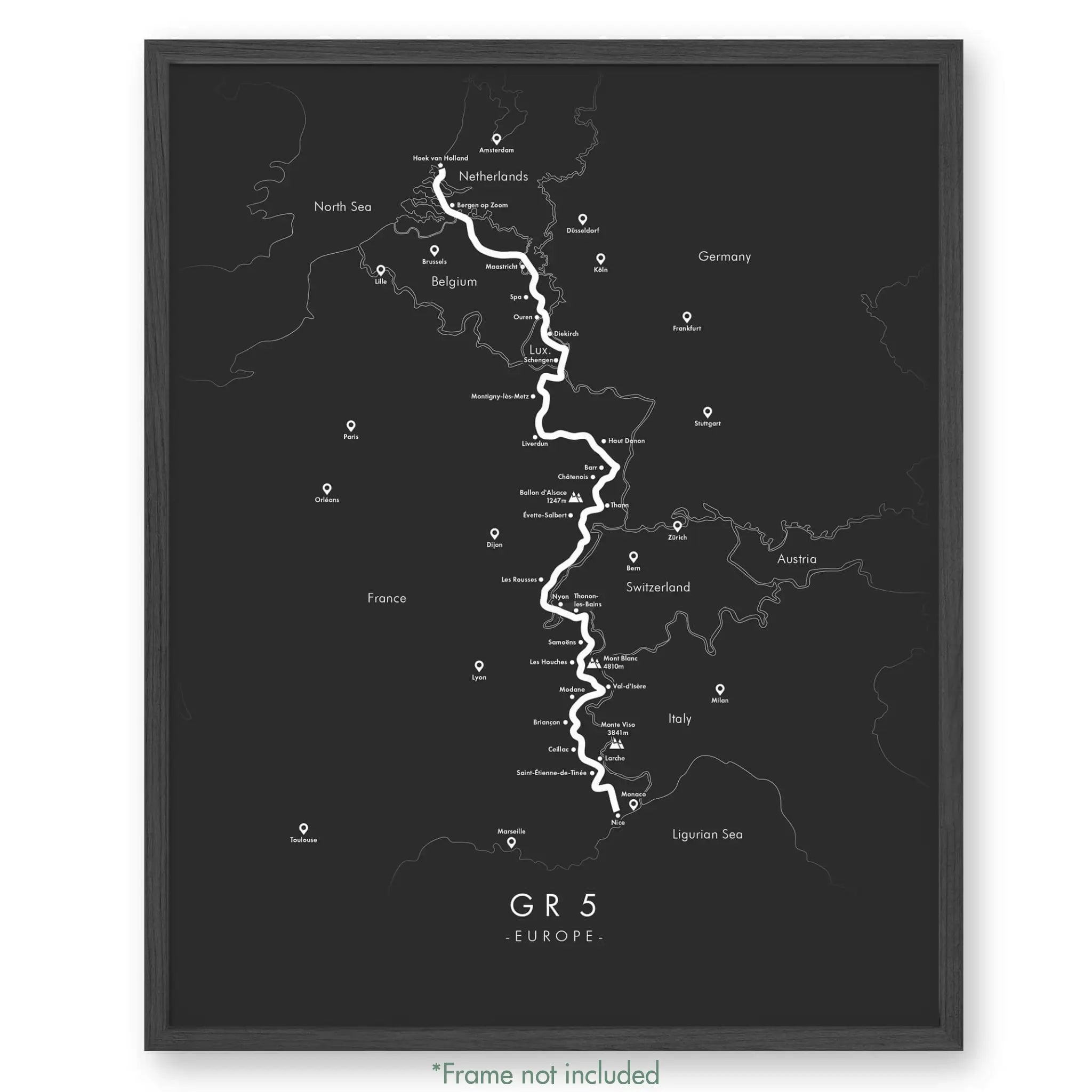 GR5 Map | GR5 Poster | Tell Your Trail